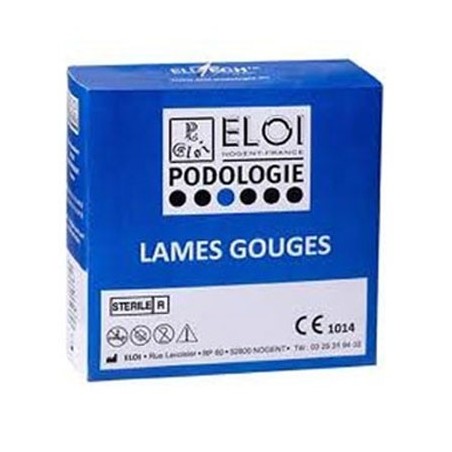 LAME DE GOUGE STERILE ELOI N°2